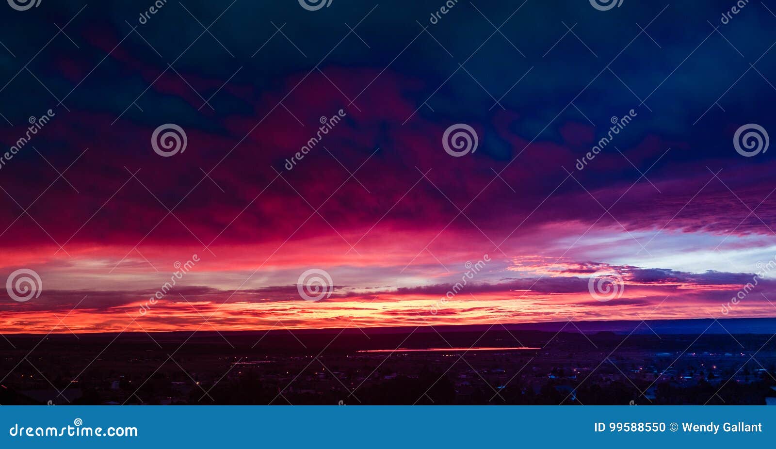 Kanab UT sunset stock photo. Image of fire, tropical - 99588550