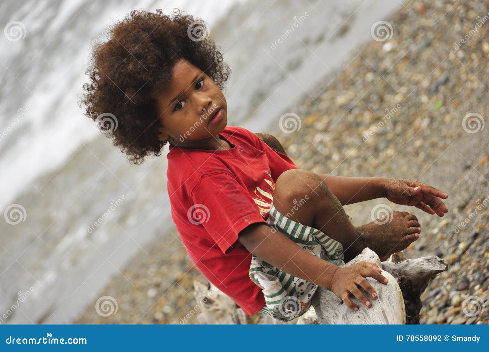 Kanak Aboriginal Child in New Caledonia Editorial Photography - Image ...