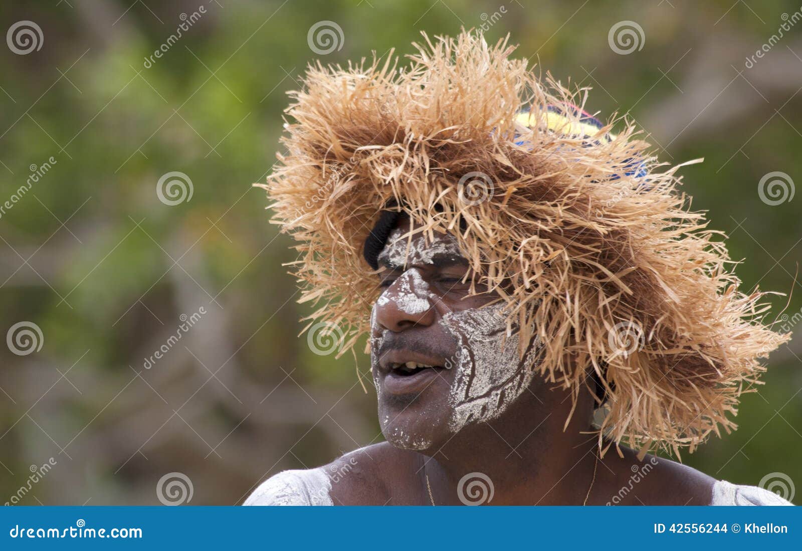 Kanak masculin dancer-5 image stock éditorial. Image du pacifique ...