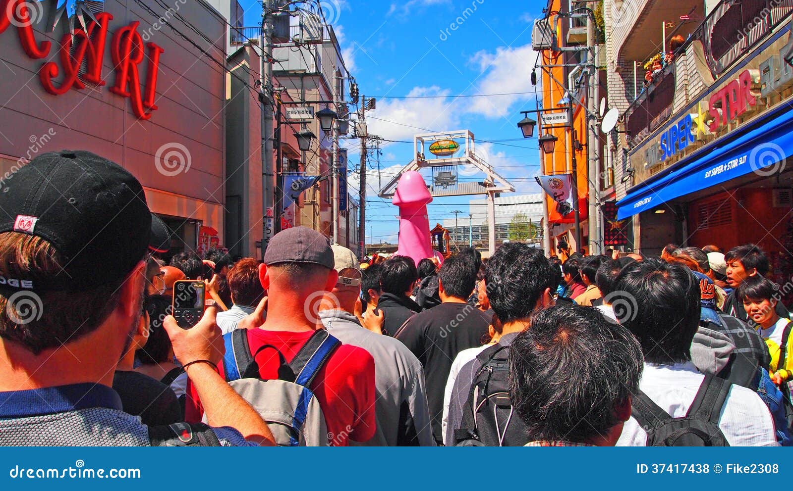 Kanamara Matsuri foto de stock editorial. Imagem de festival - 37417438