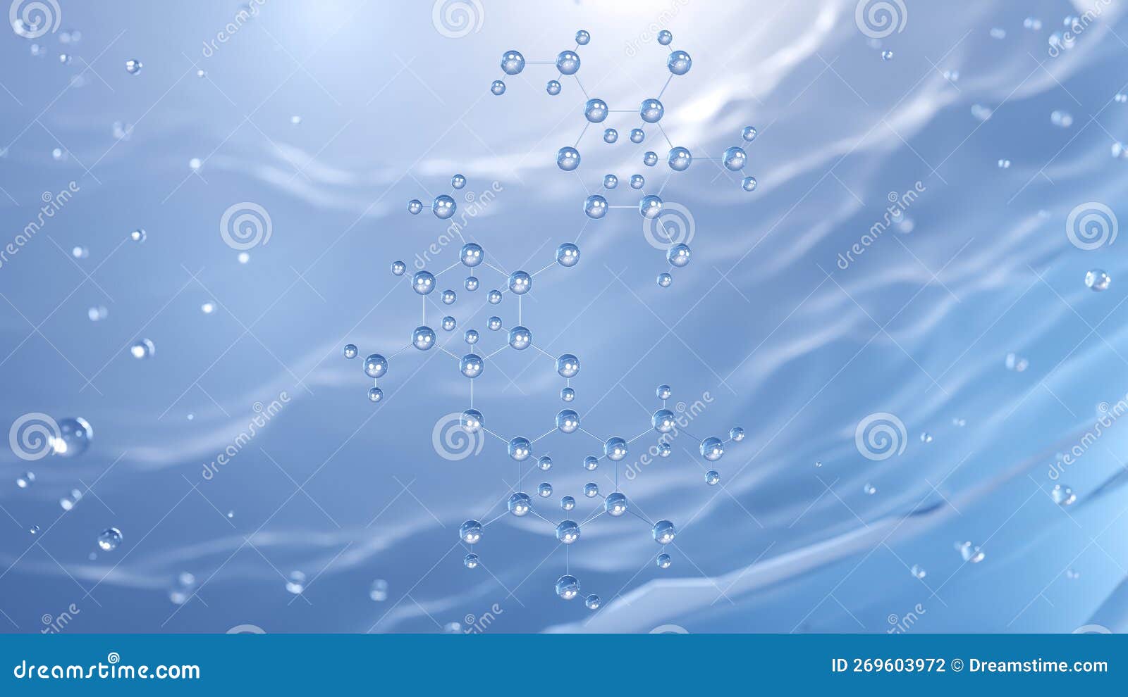 Kanamycin a Molecular Structure, 3d Model Molecule, Aminoglycoside ...