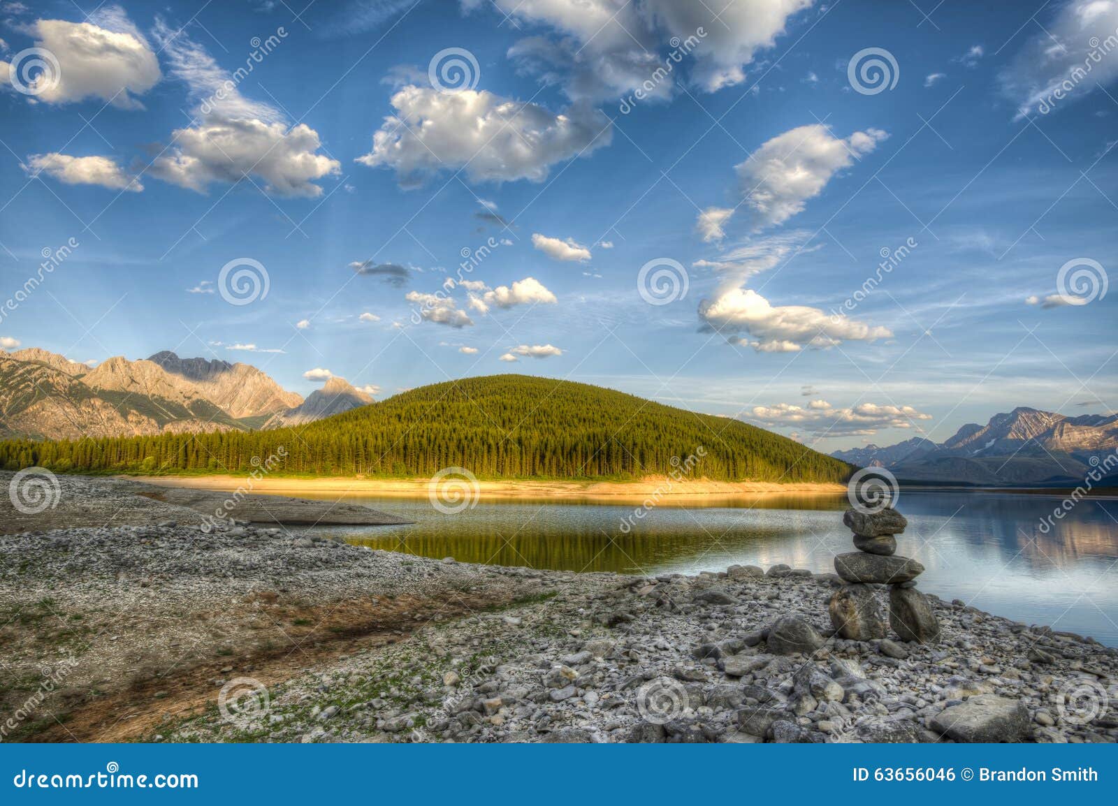 Kananaskis Lakes stock photo. Image of nature, hiking - 63656046