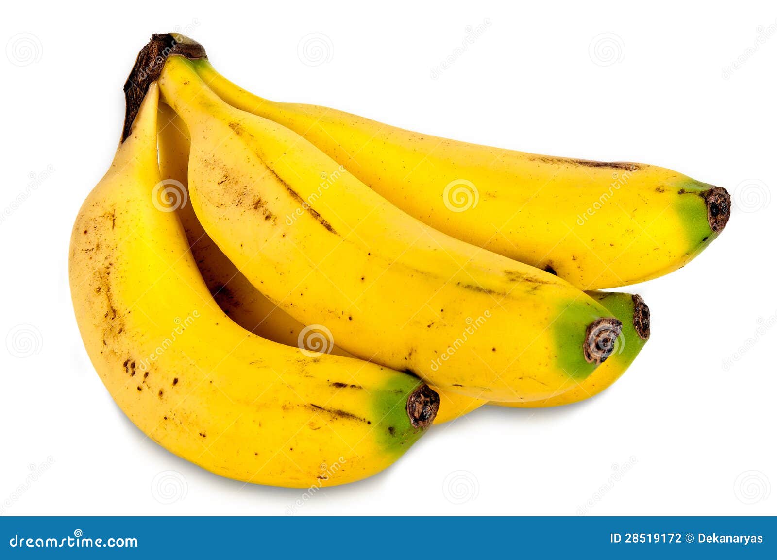 Kanarische Bananen stockfoto. Bild von sauber, saftig - 28519172