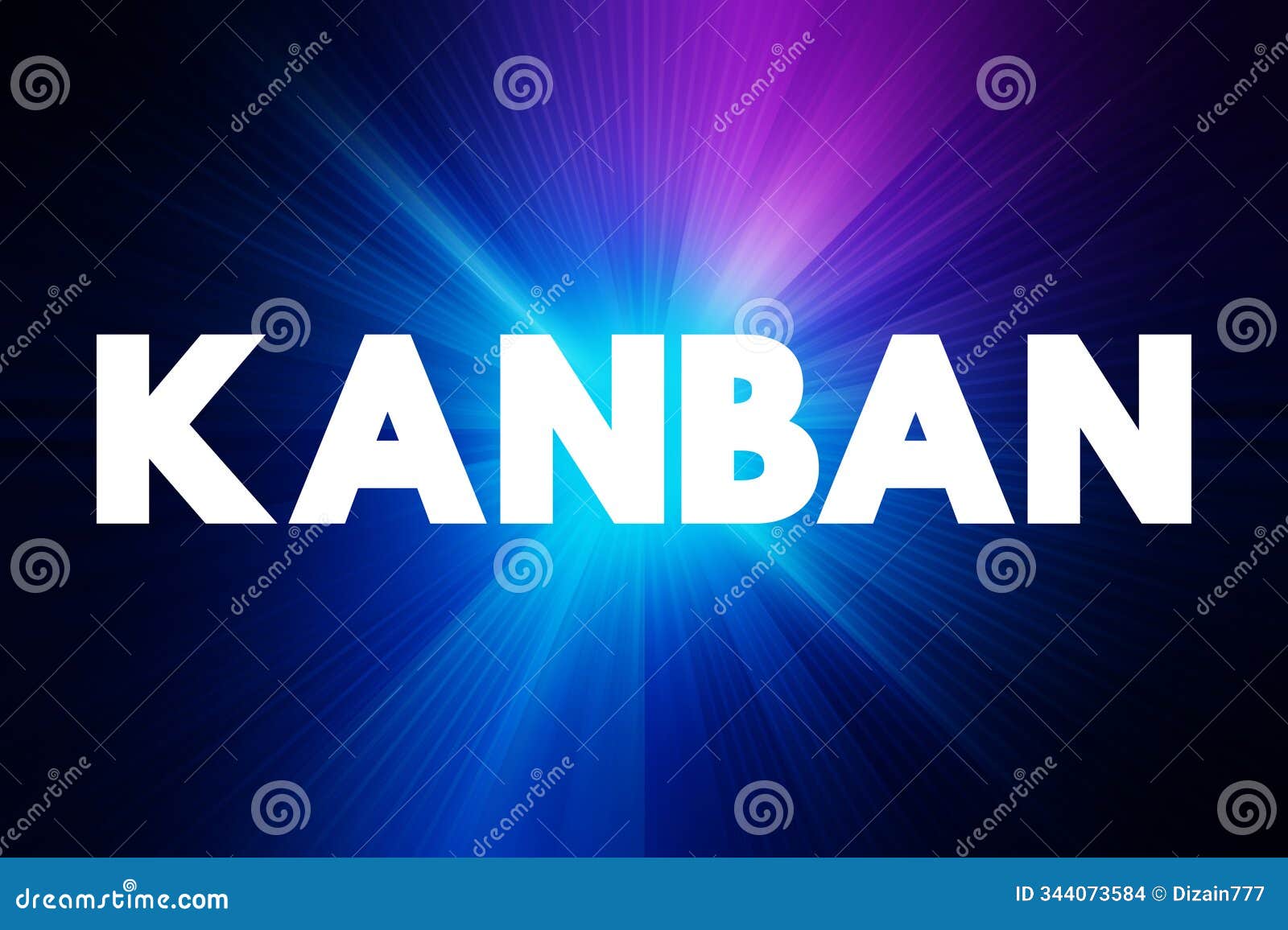 Kanban Manufacturing System Onboarding Screen, Cartoon Vector ...