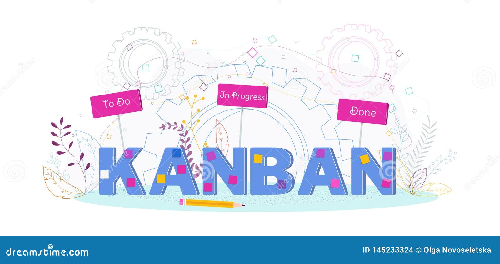Kanban System Stock Illustrations – 104 Kanban System Stock ...