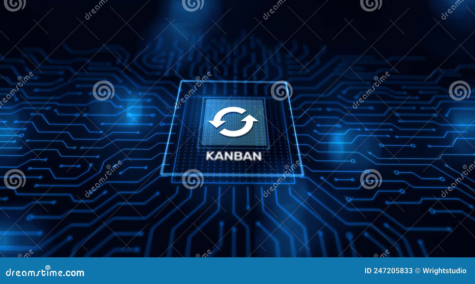 Kanban Work Flow Process Management System Concept on Virtual Screen ...