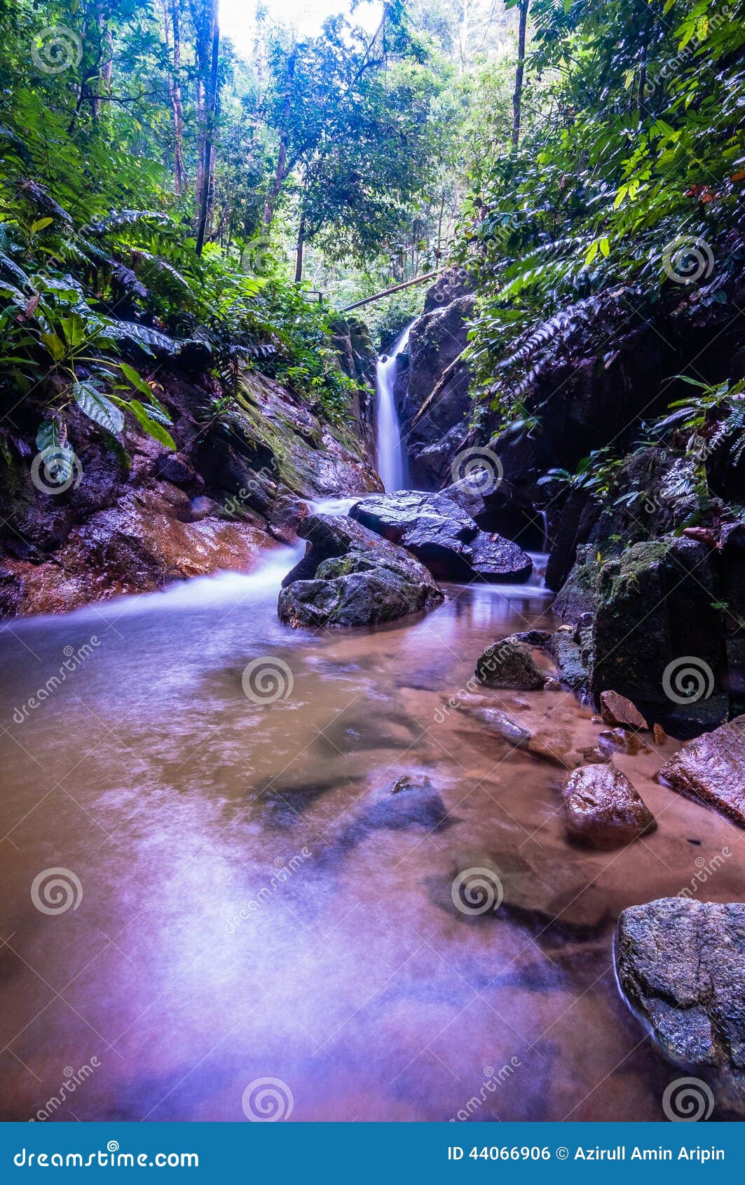 Kanching Waterfall stock photo. Image of lake, park, tropical - 44066906