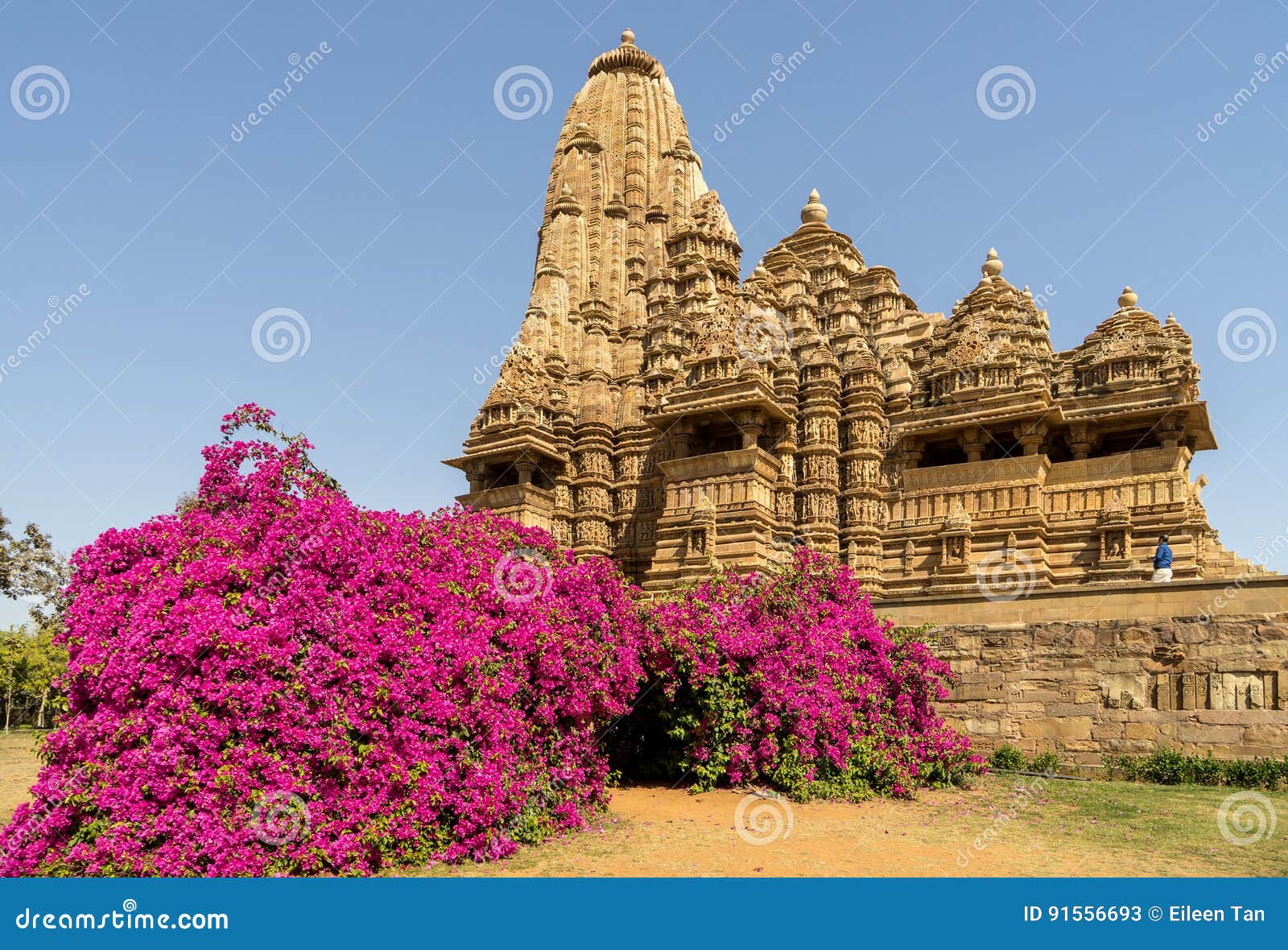 Kandariya Mahadeva Temple stock image. Image of india - 91556693