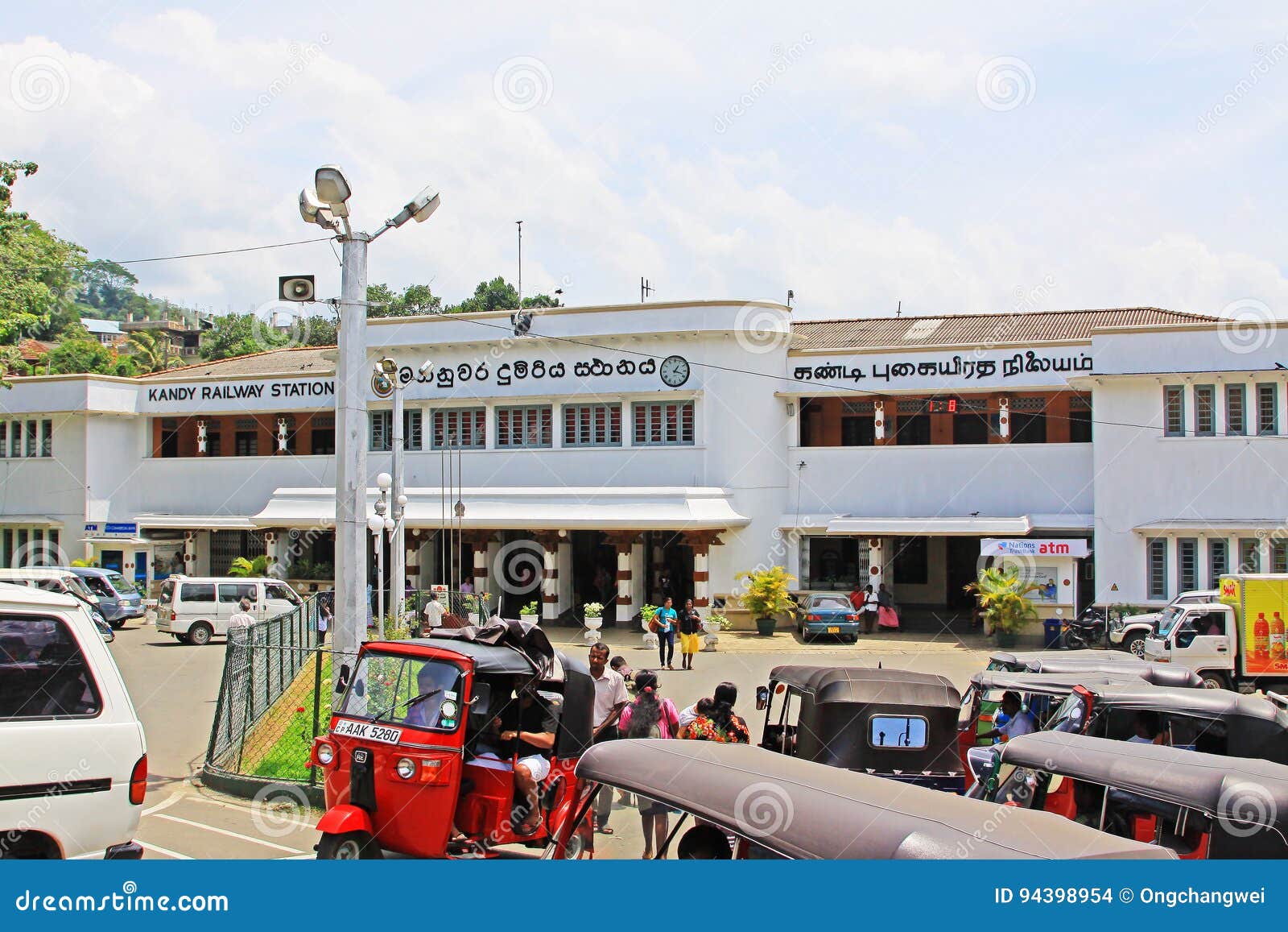 Kandy Railway Station, Sri Lanka Editorial Stock Image - Image of ...