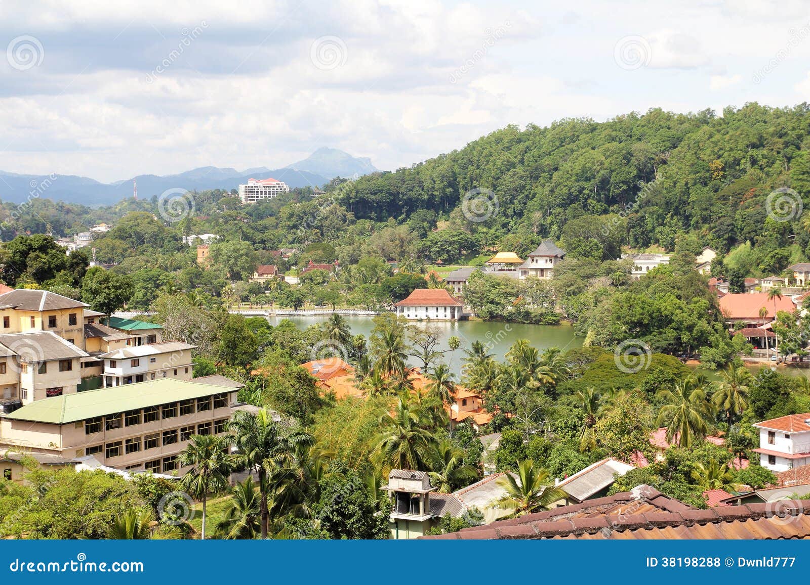 Kandy sri lanka stock photo. Image of aerial, nature - 38198288