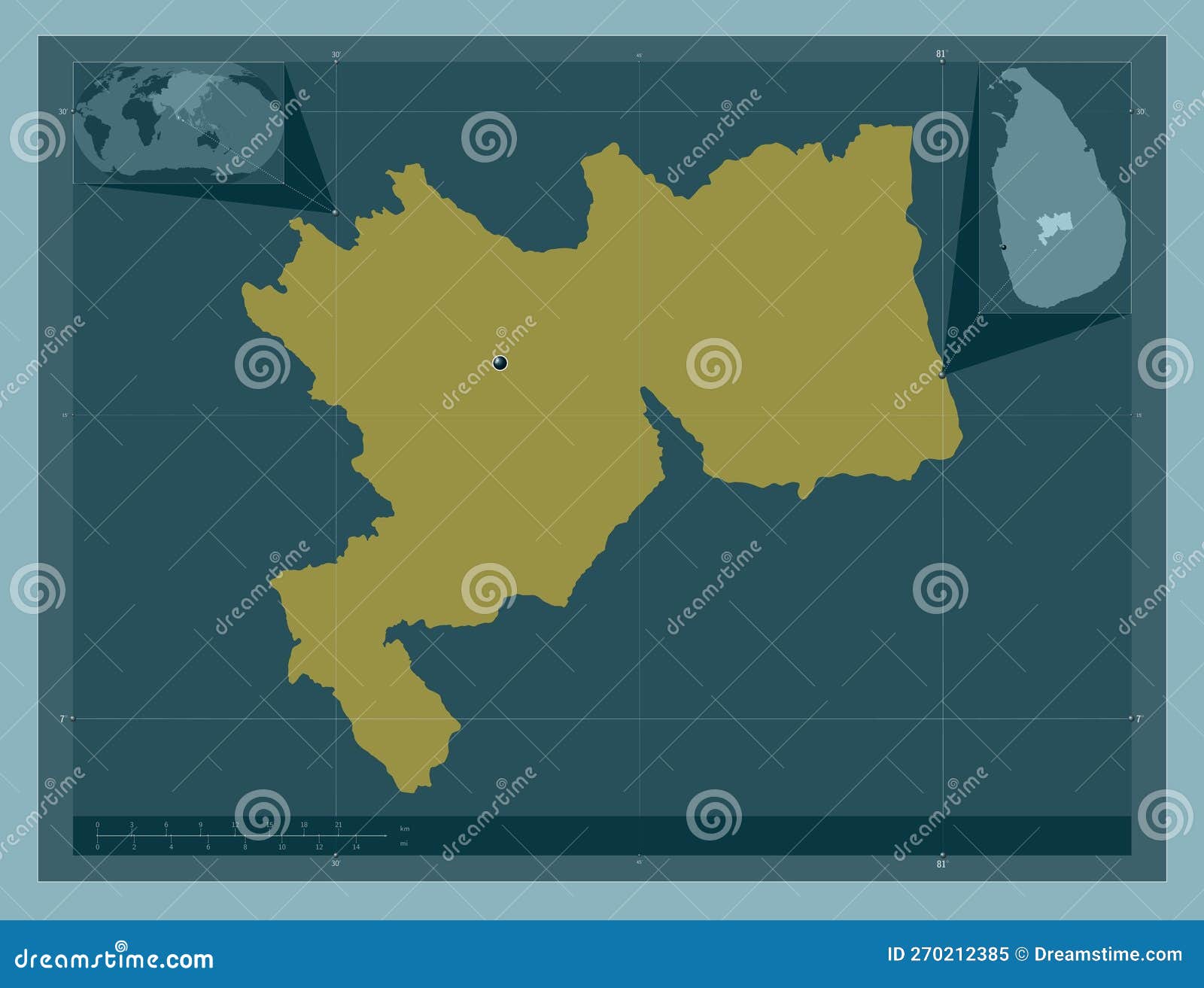 Kandy, Sri Lanka. Solid. Capital Stock Illustration - Illustration of ...
