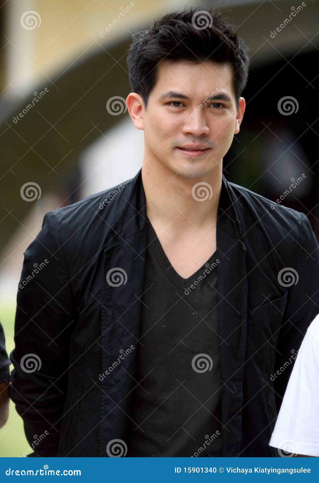 Kane Theeradej, Thai Presentor of Nissan March Editorial Image - Image ...