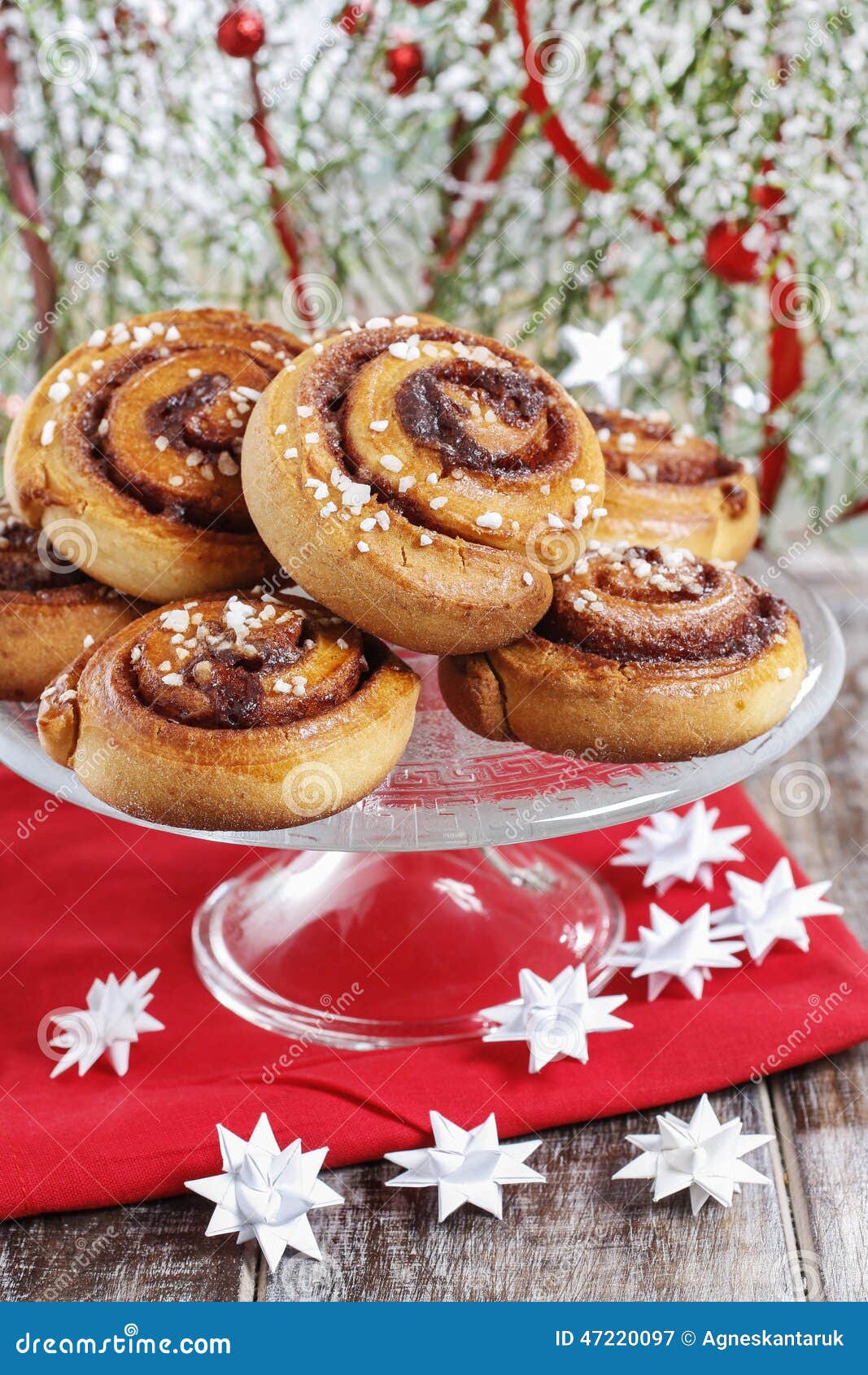 Kanelbulle - Swedish Cinnamon Rolls Stock Image - Image of december ...