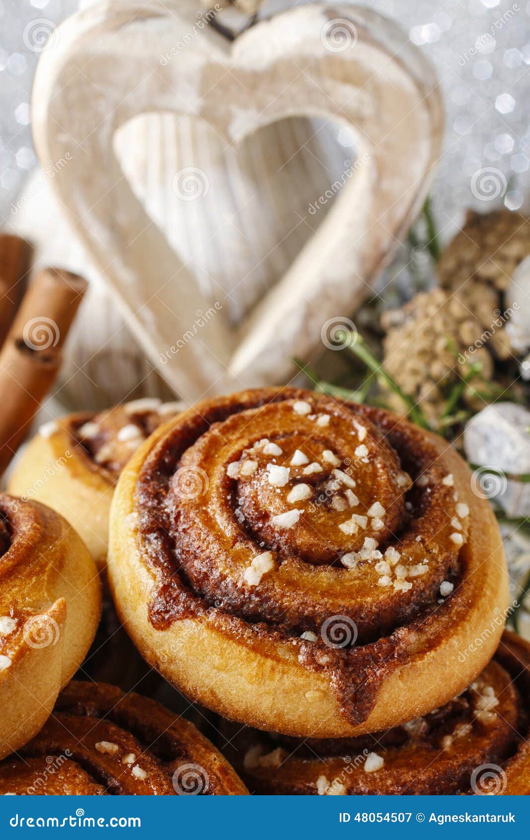 Kanelbulle - Swedish Cinnamon Rolls Stock Image - Image of food, fresh ...