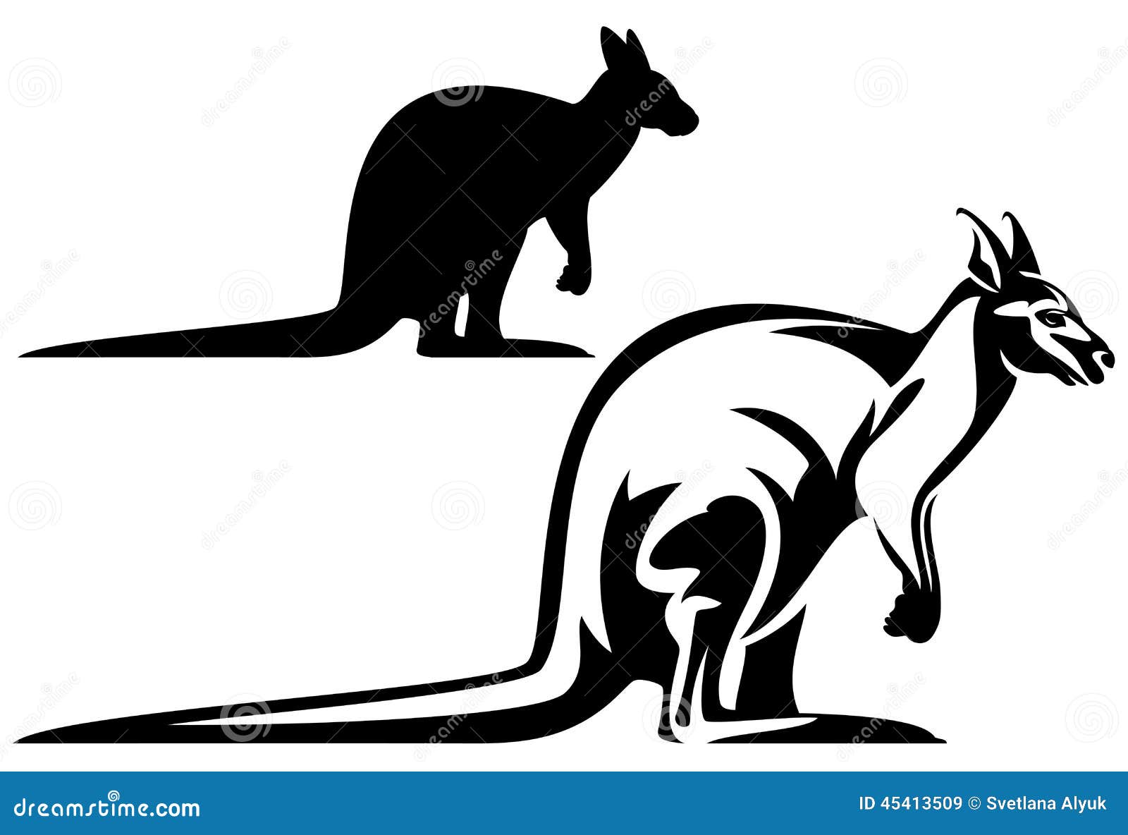 Kangaroo design stock vector. Illustration of kangaroo - 45413509
