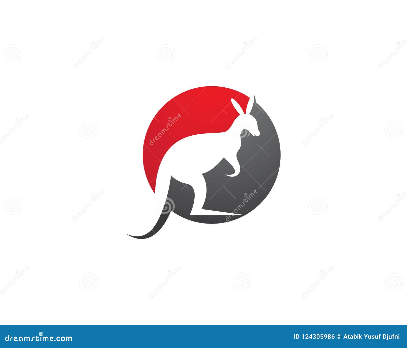 Kangaroo Symbol Illustration Stock Vector - Illustration of jump, black ...