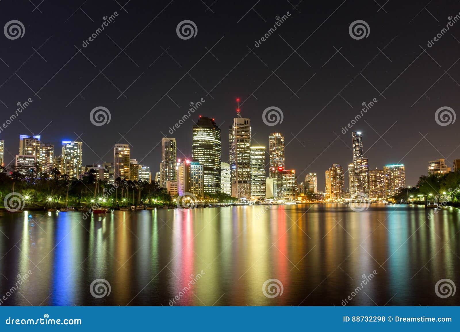 Kangaroo Point, Brisbane Australia Stock Photo - Image of tourism ...
