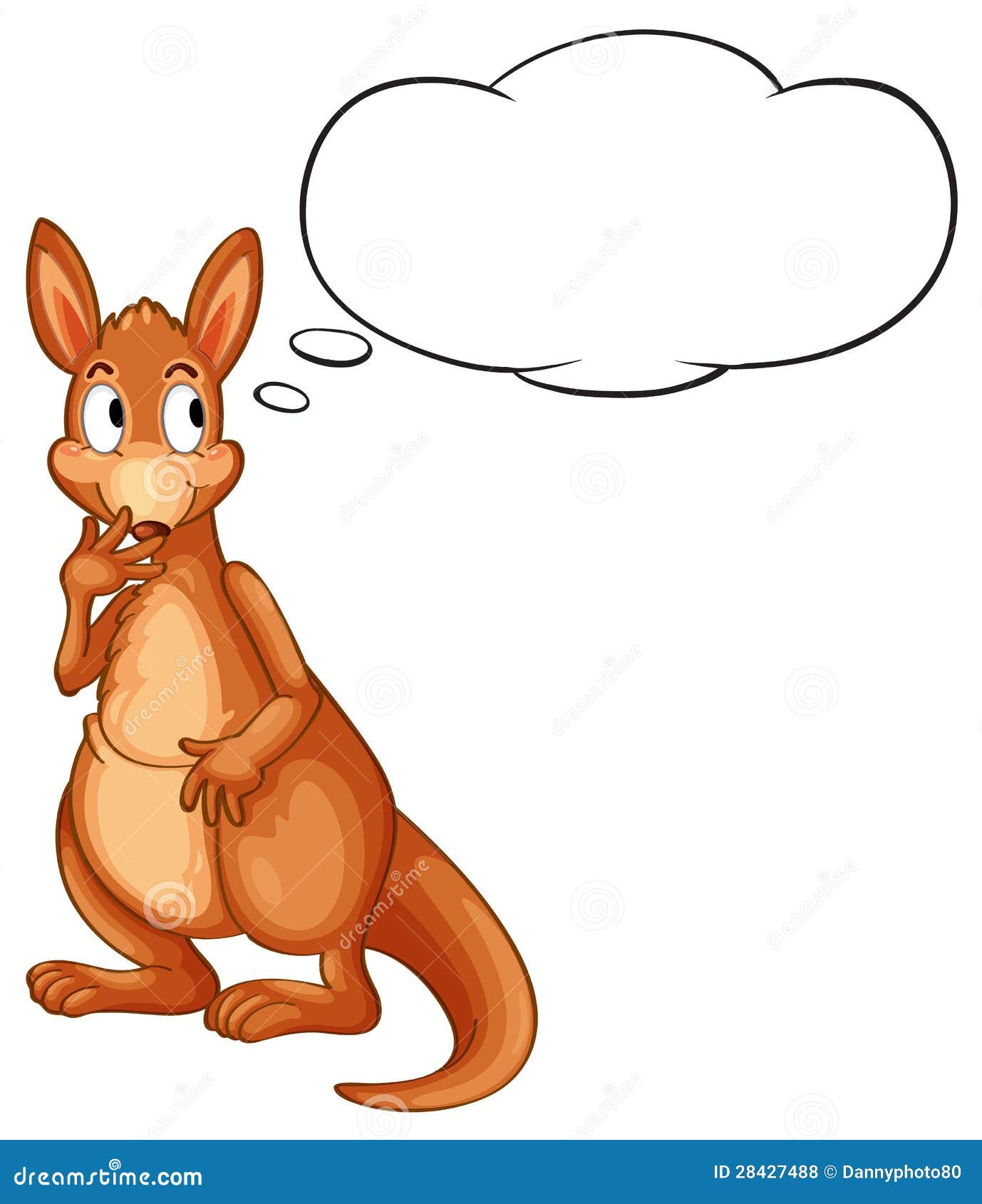 Kangaroo Thinking Stock Illustrations – 28 Kangaroo Thinking Stock ...