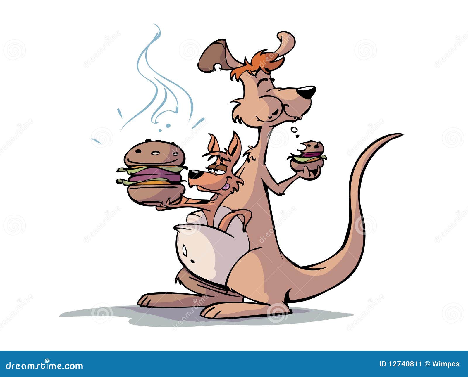 Kangaroos Cartoons, Illustrations & Vector Stock Images - 5215 Pictures ...