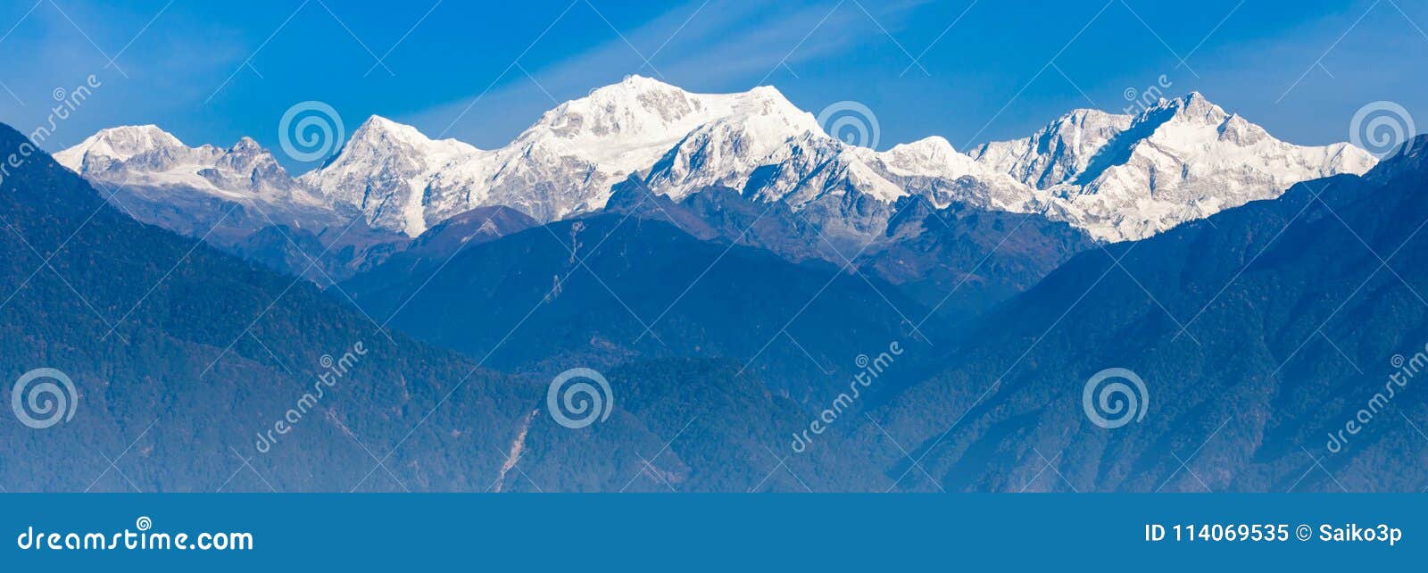 Kangchenjunga Mountain View Stock Image - Image of kangchenjunga ...