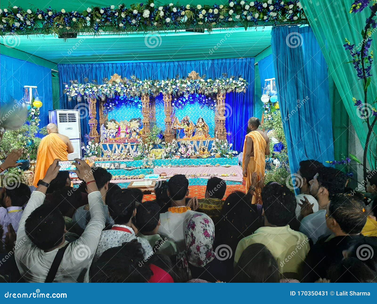 This Is The Old Temple Of ISKCON Founded By Abhaycharan Bhaktivedanta ...