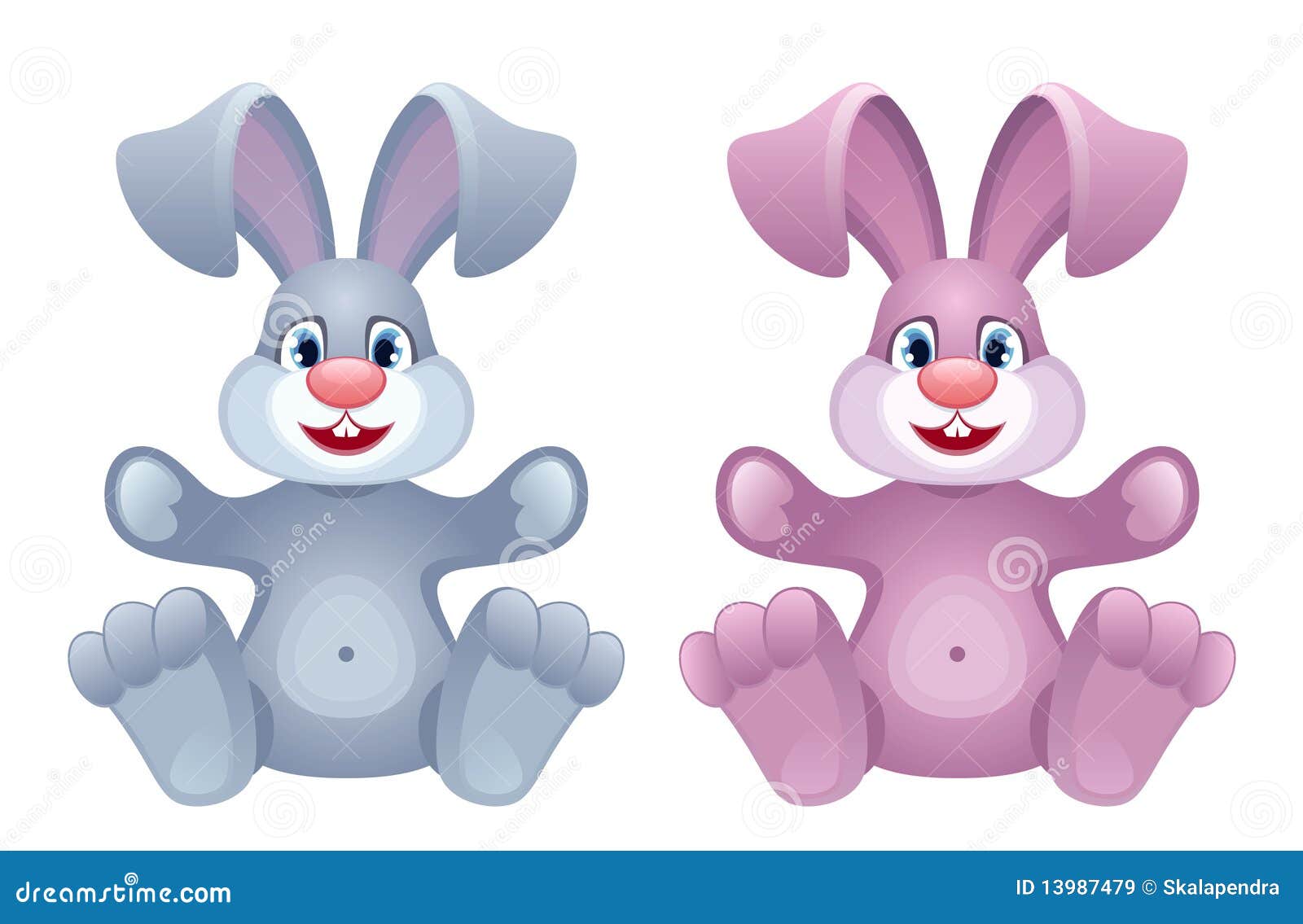 Kanin vektor illustrationer. Illustration av löjligt - 13987479