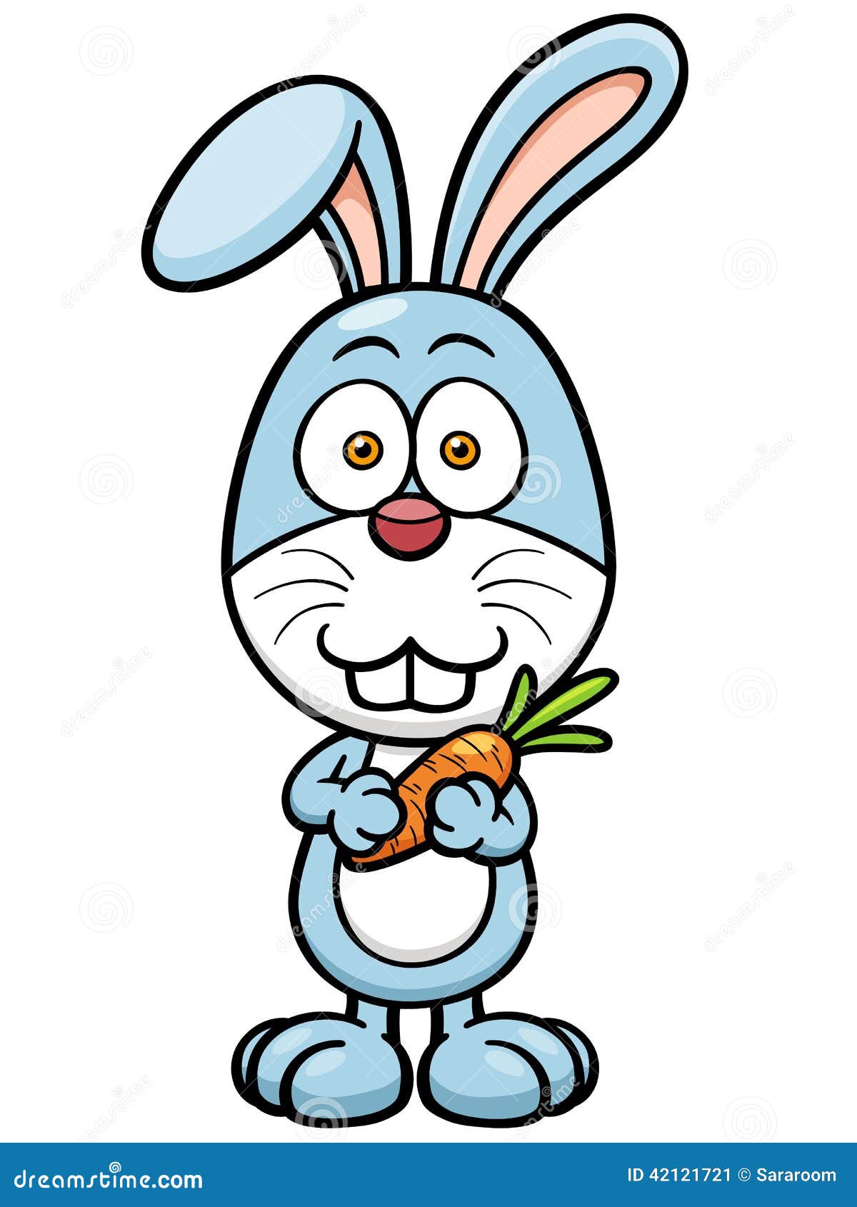 Kanin vektor illustrationer. Illustration av morot, gulligt - 42121721