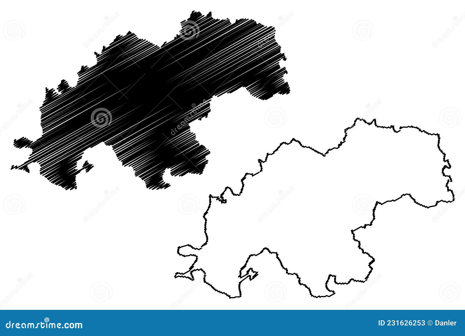 Bastar District Chhattisgarh State, Division, Republic Of India Map ...