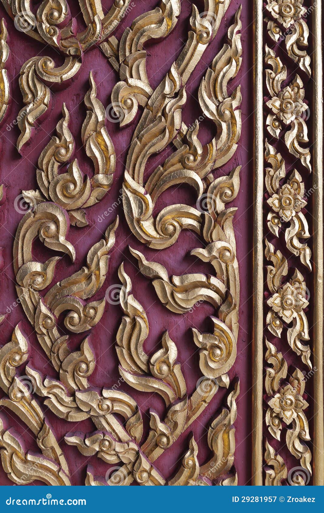 Kanok background stock image. Image of baroque, drapery - 29281957