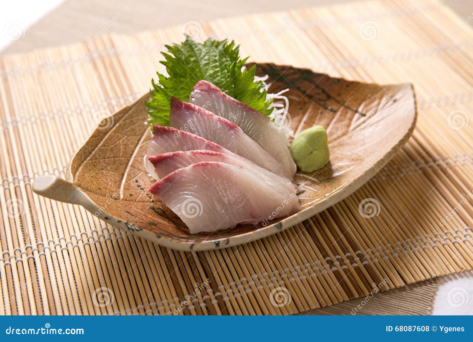 Kanpachi (Amberjack) Sashimi Stock Photo - Image of fresh, dinner: 68087608
