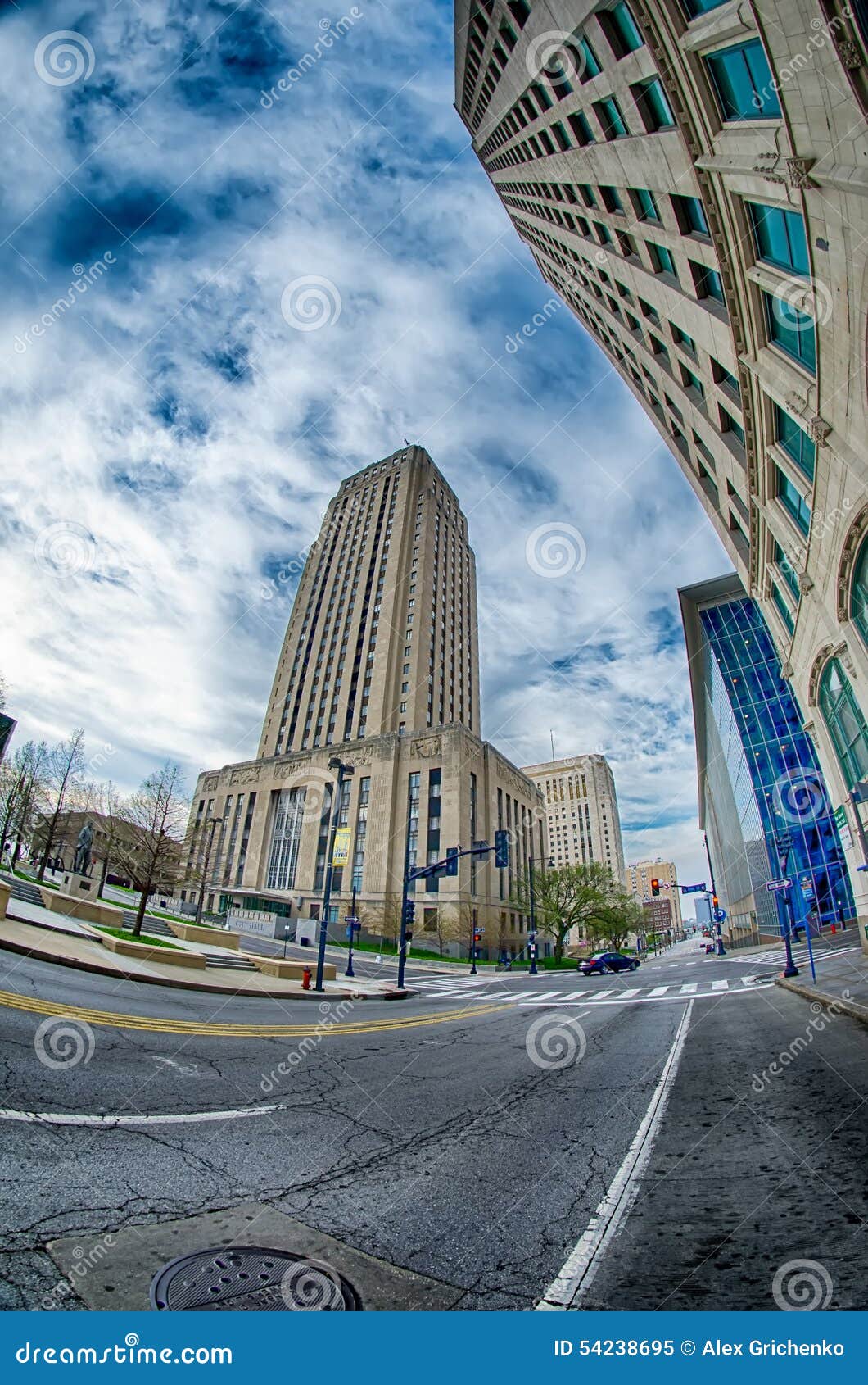 Kansas City Skyline at Sunrise Stock Image - Image of view, missouri ...