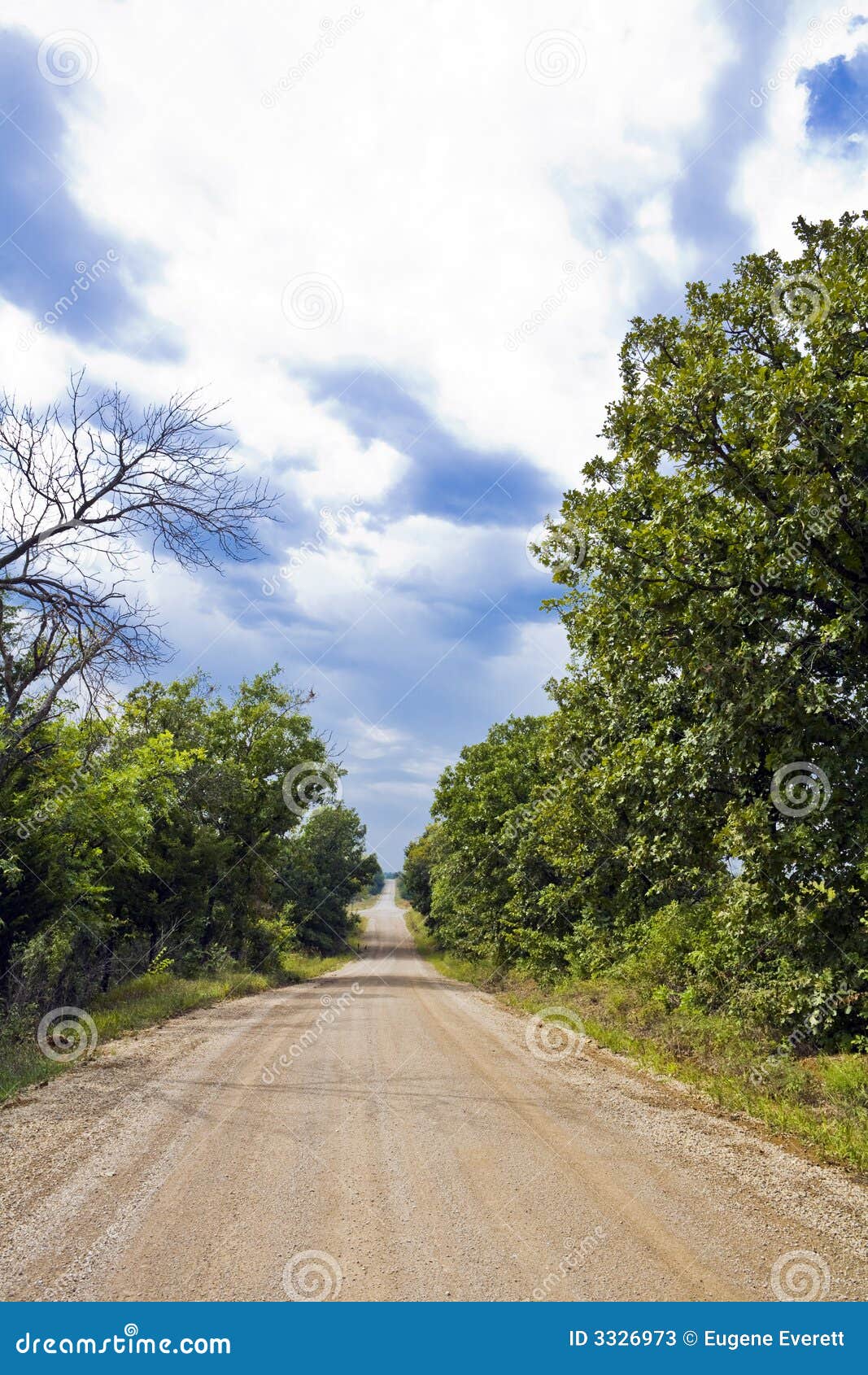 Kansas Rural Road stock image. Image of deserted, dusty - 3326973
