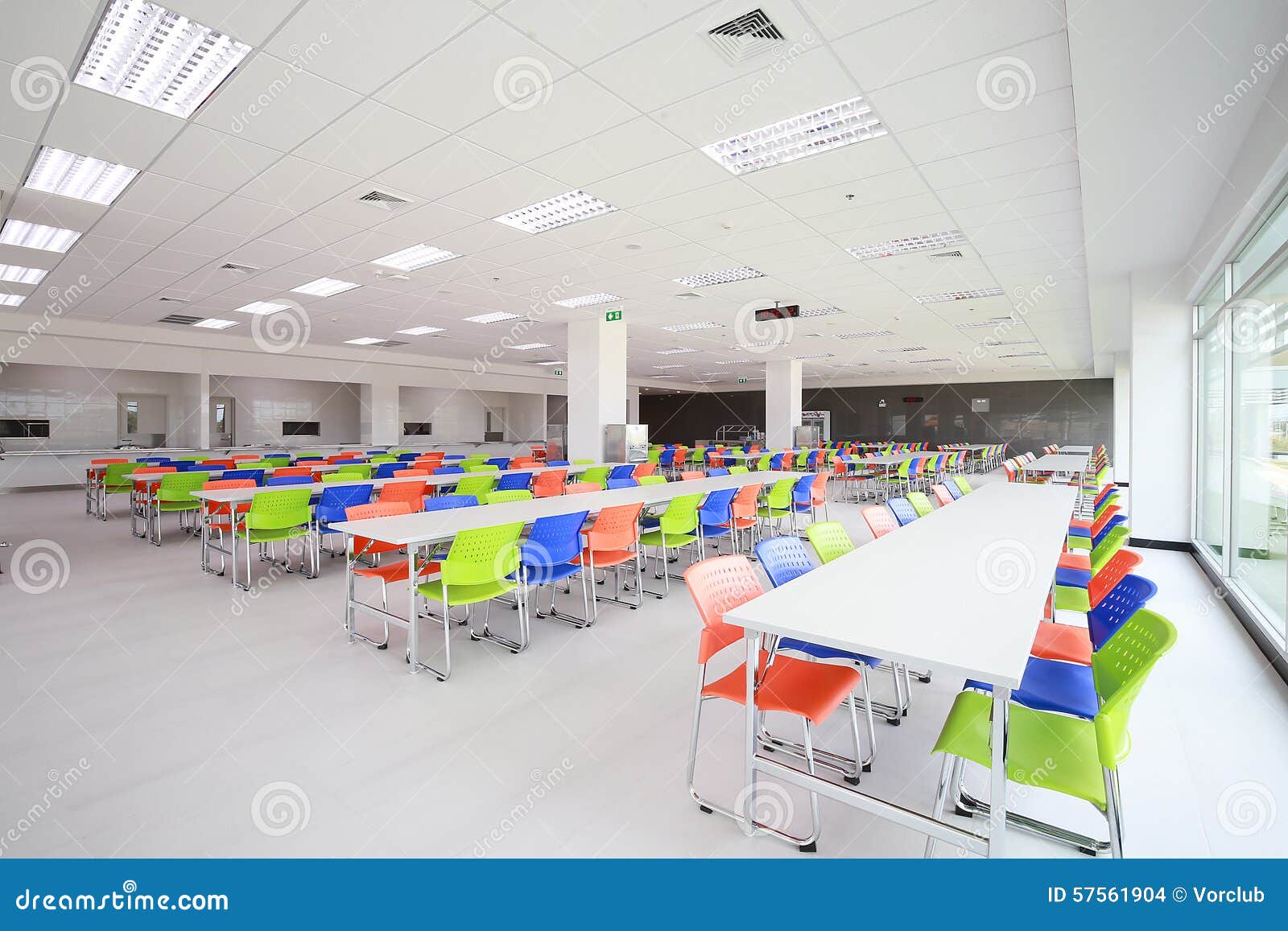 Kantine stock foto. Image of lunch, voedsel, cafetaria - 57561904