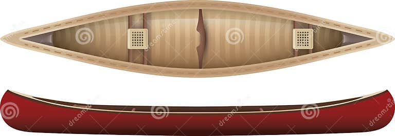 Kanu vektor abbildung. Illustration von ansicht, abbildung - 42788890