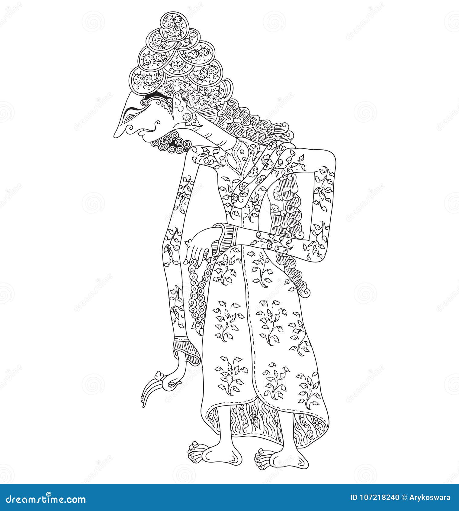 Drupadi Wayang Kulit