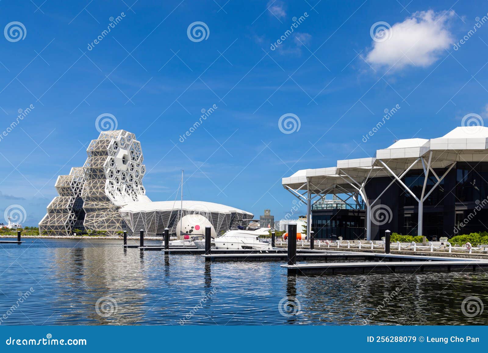 Kaohsiung Harbor Bay Skyline in Taiwan Stock Image - Image of landmark ...