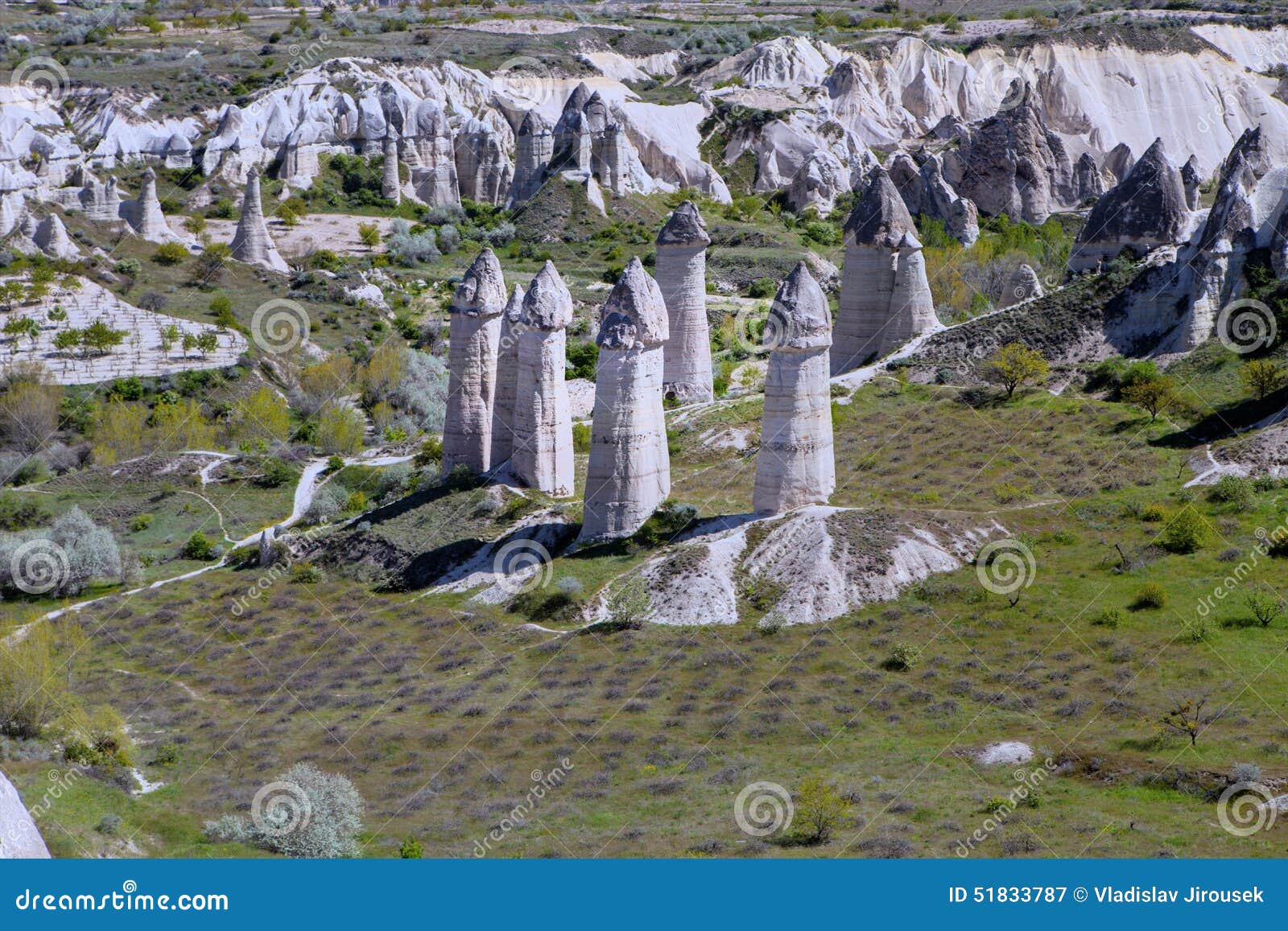 Kapadokia Anatoly Turkey stock image. Image of turkey - 51833787