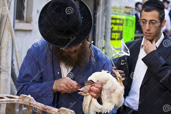 Kaparot Ritual editorial stock photo. Image of ceremony - 11280873
