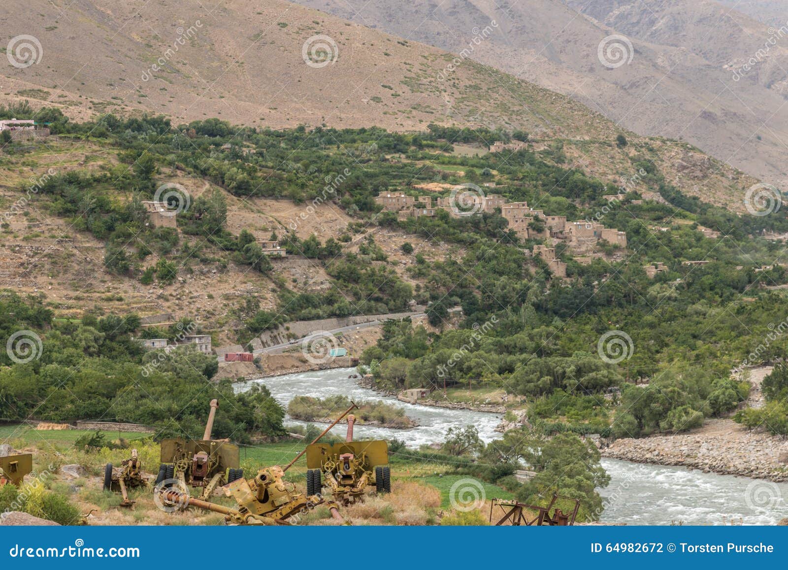 Kapisa Valley in Afghanistan Editorial Photography - Image of east ...