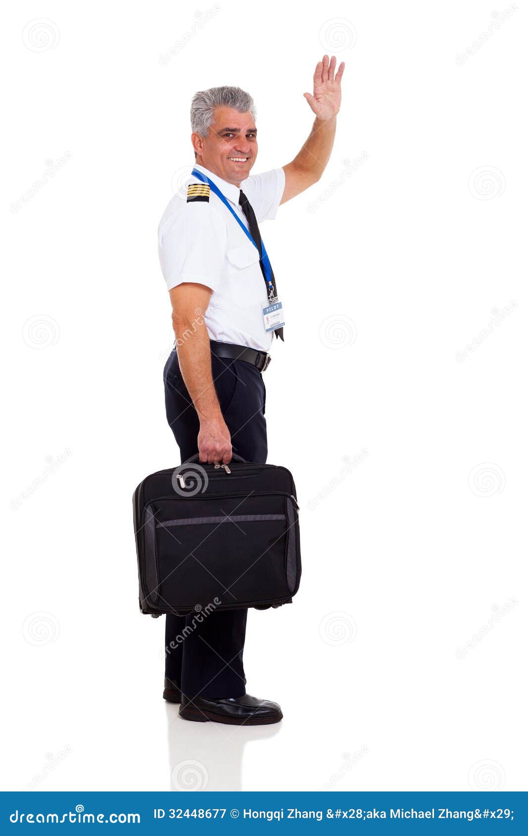 Kapitänzum abschied winken stockbild. Bild von freundlich - 32448677