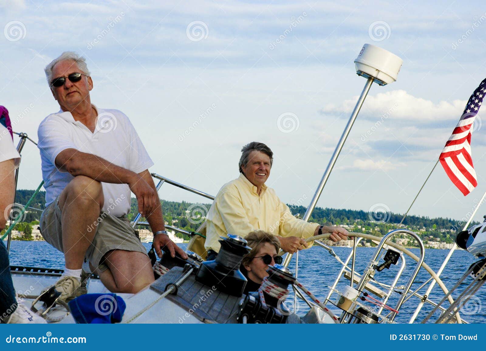 Kapitein en de Kapitein stock foto. Image of mensen, wiel - 2631730