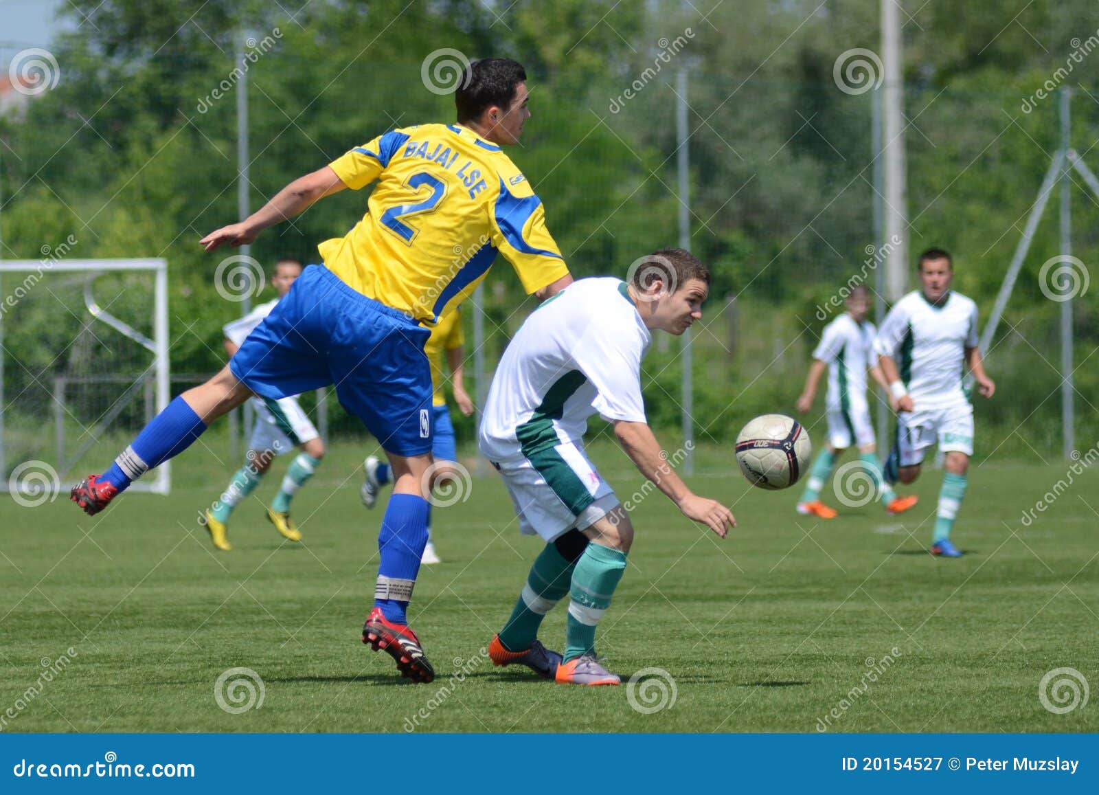 Kaposvar - Baja U19 Soccer Game Editorial Photography - Image of ...