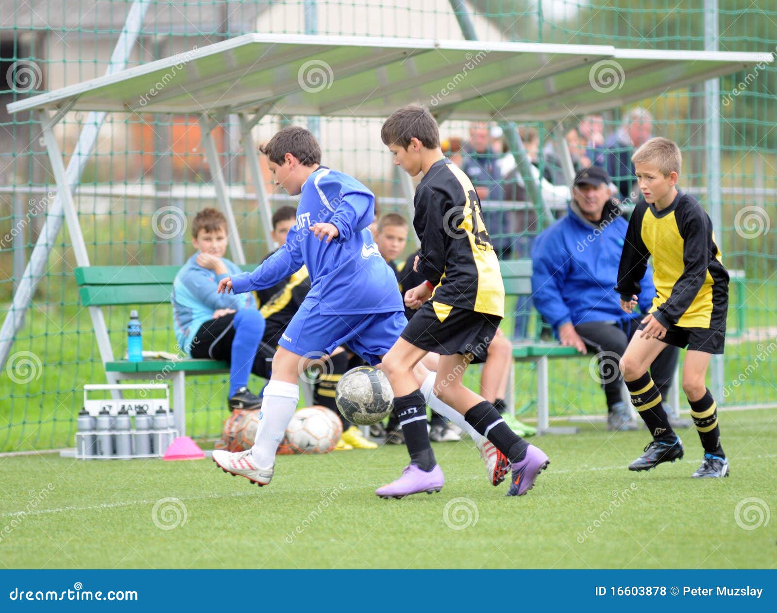 Kaposvar - Baja Under 13 Soccer Game Editorial Stock Photo - Image of ...