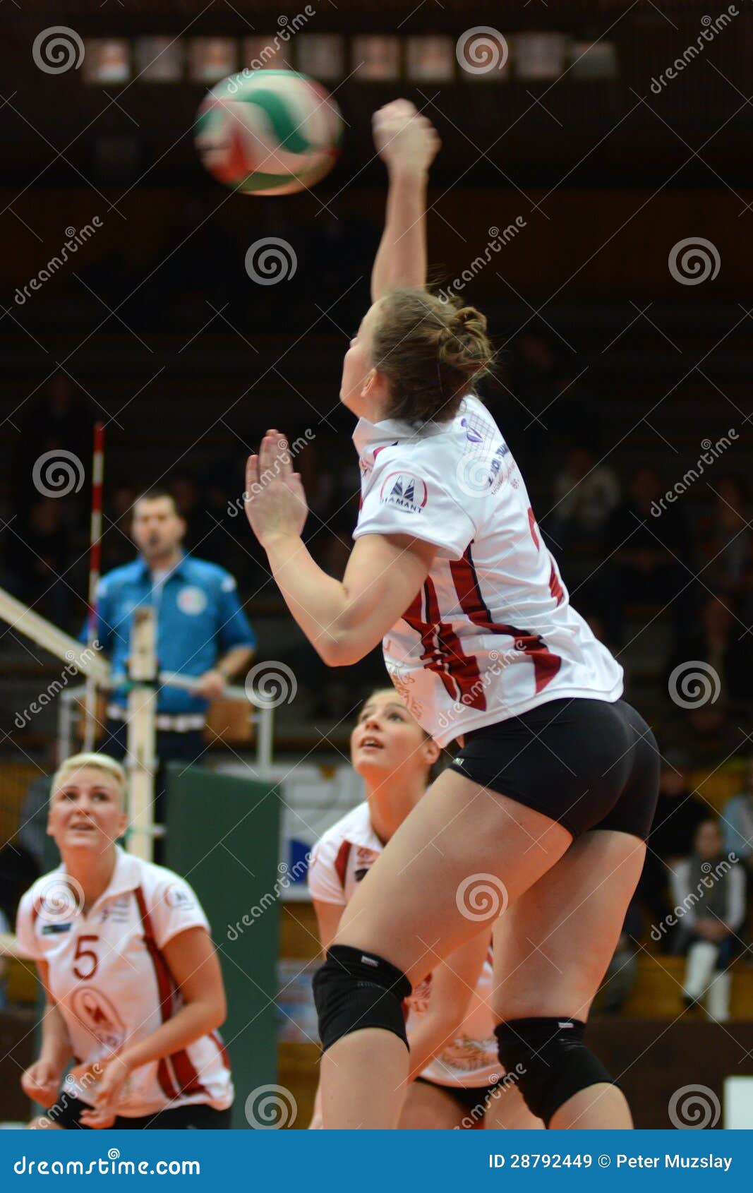 Kaposvar - BSE Volleyball Game Editorial Stock Image - Image of score ...