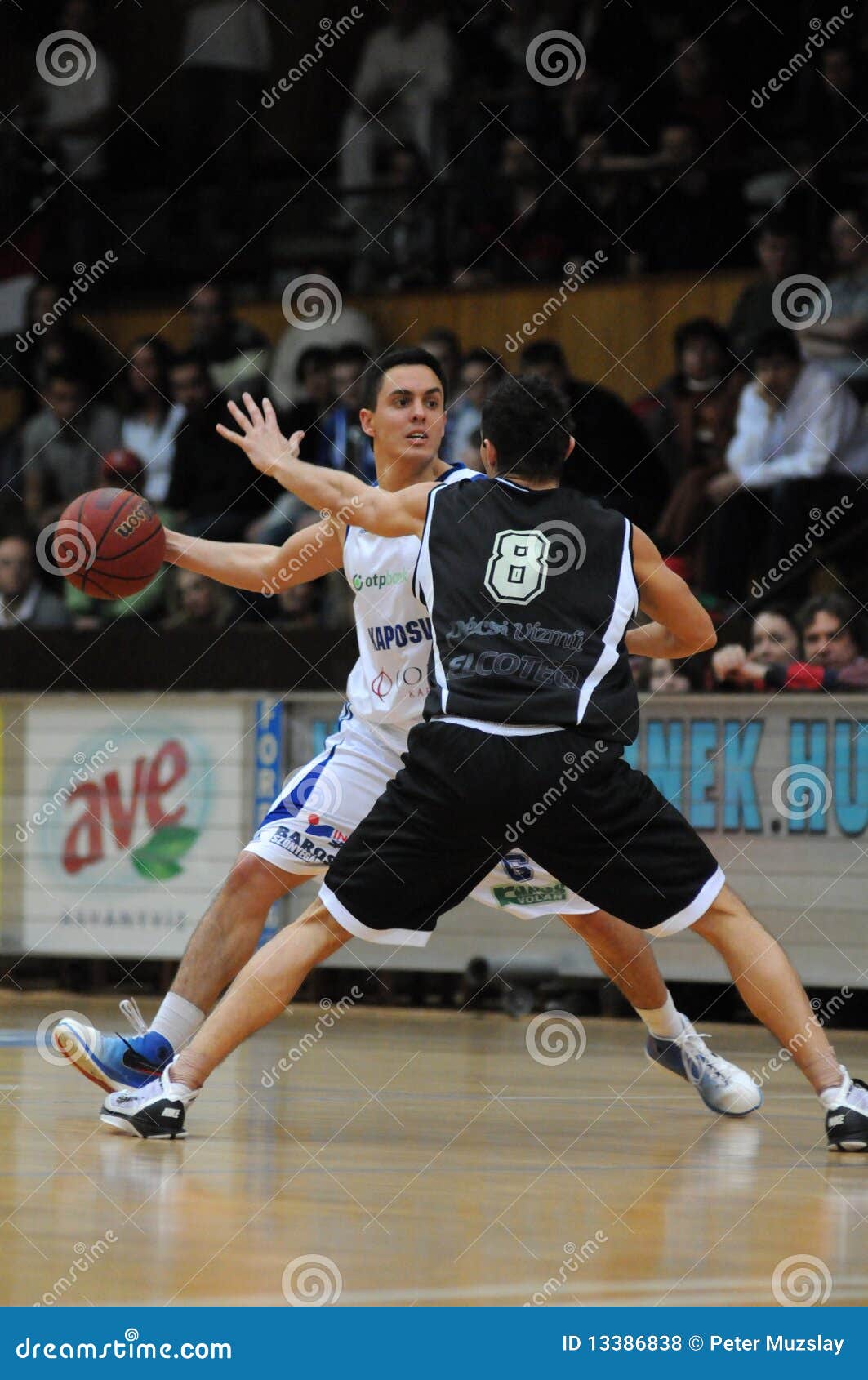 Kaposvar - Pecs Basketball Game Editorial Stock Photo - Image of ball ...