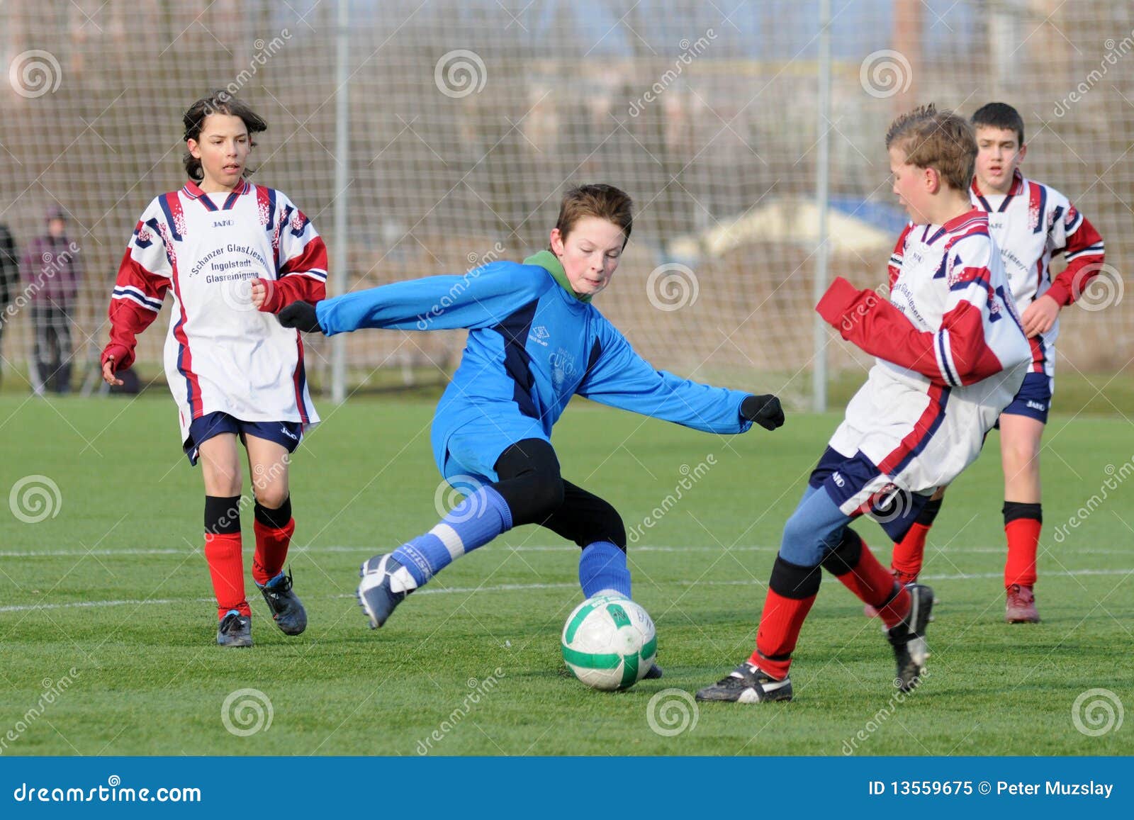 Kaposvar - Pecs U13 Soccer Game Editorial Image - Image of rakoczi ...