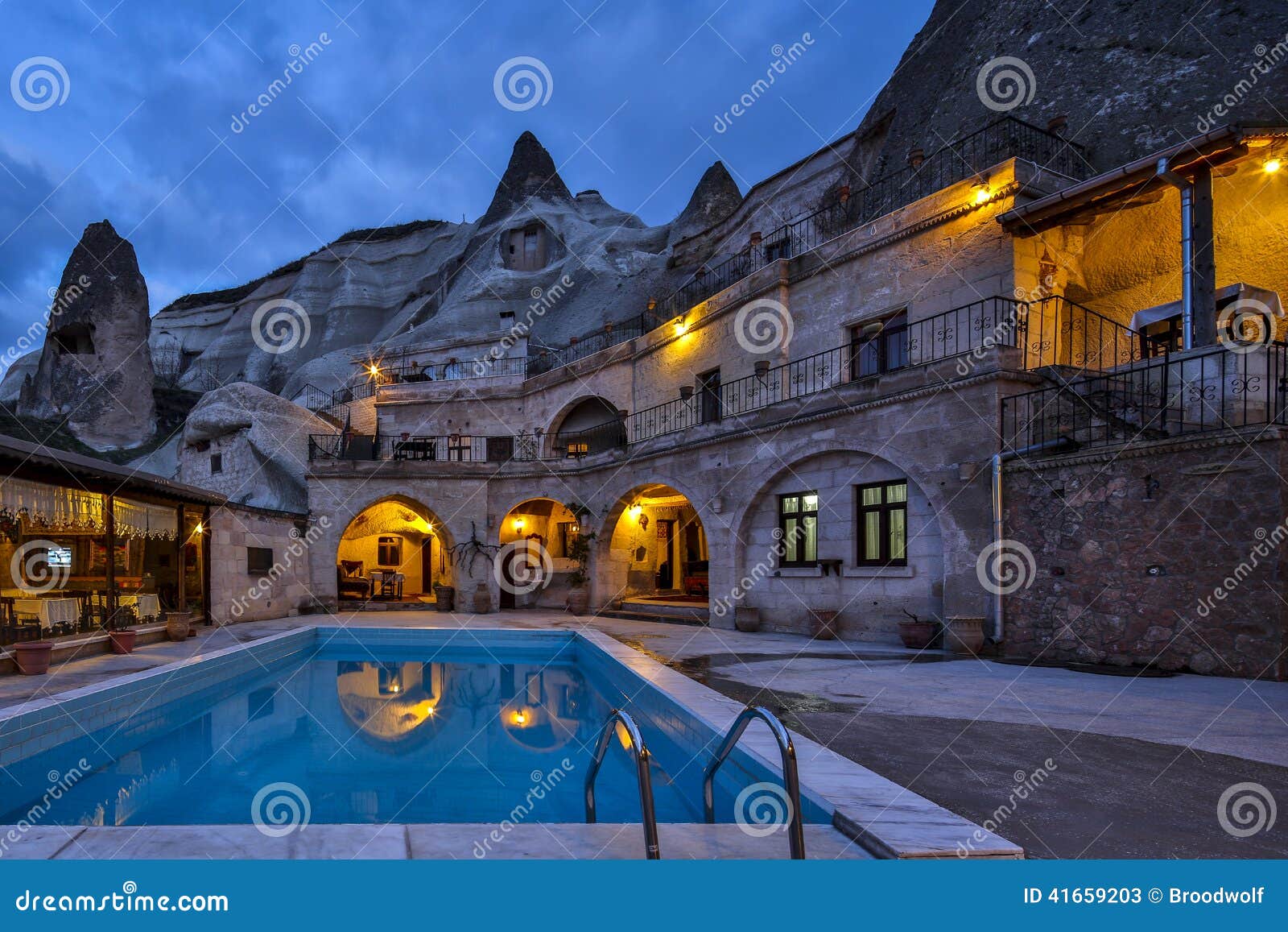 Cave Hotel Room Cappadocia Turkey Stock Photography | CartoonDealer.com ...