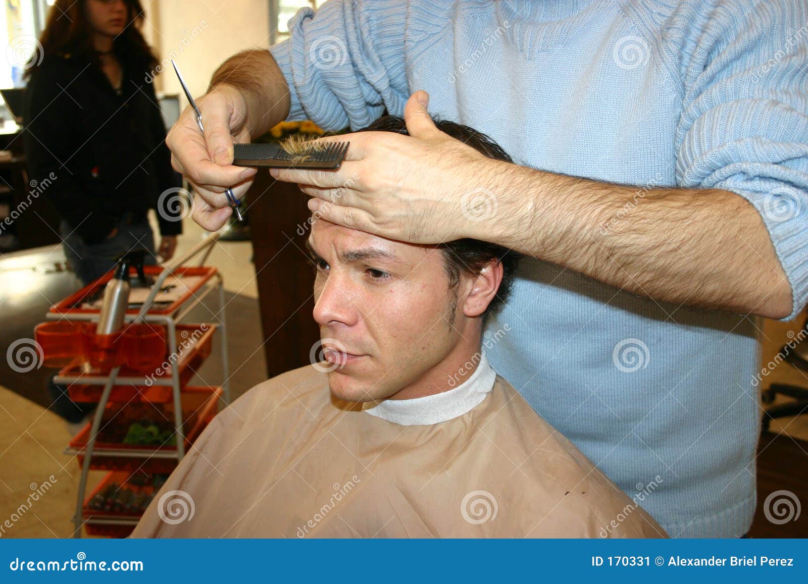 Kapper stock afbeelding. Image of kaars, vaardigheid, spiegel - 170331