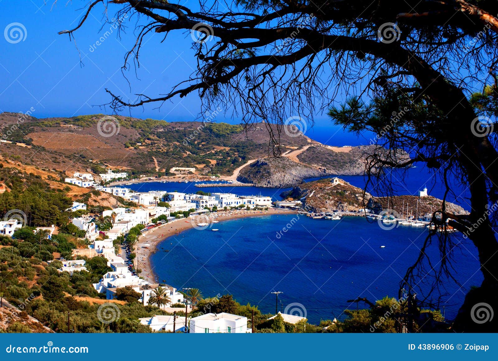 Kapsali Village at Kithira Island Stock Photo - Image of lakonia, isle ...
