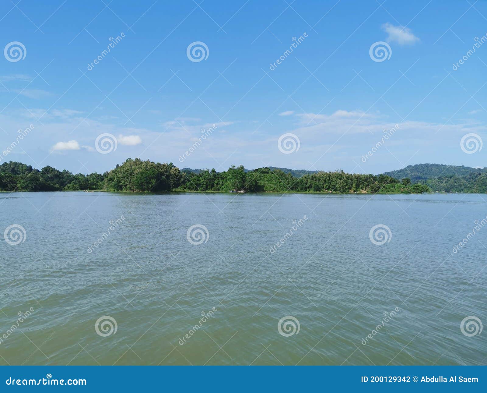 Kaptai Lake, Natural View, in Rangamati Stock Photo - Image of ...